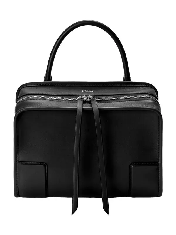 Loewe Amazona 180 Leather Handbag - Black