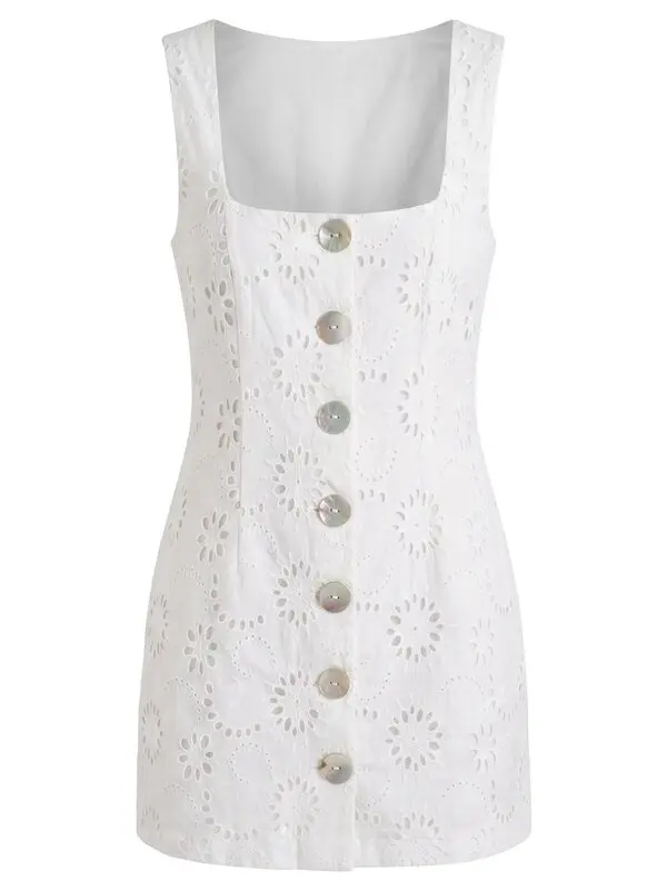 Yumi Kim Delilah Eyelet Dress - White