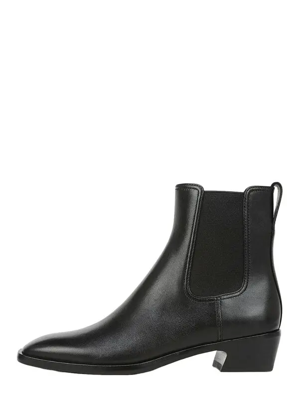 Vince Ari Leather Chelsea Boot - Black