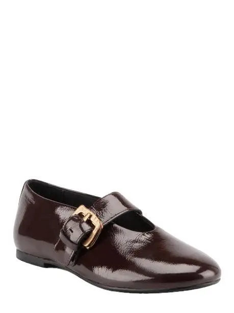 VAGABOND SHOEMAKERS Aleya Mary Jane Flat - Chocolate
