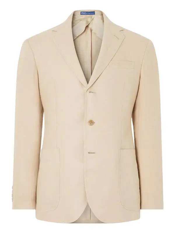 Polo Ralph Lauren Linen Suit Jacket - Neutrals