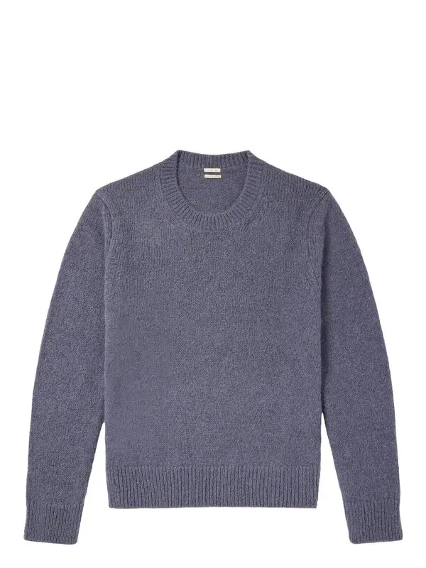 Massimo Alba Bruce Alpaca-blend Crewneck Sweater - Gray