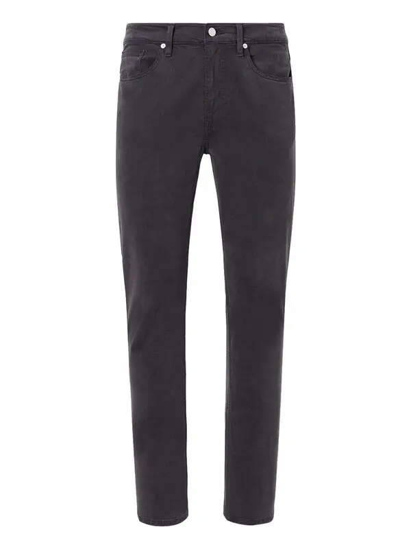 FRAME Modern Slim-fit Straight-leg Jeans - Gray