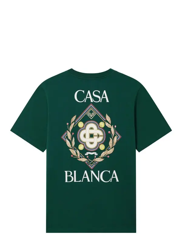 Casablanca Championship Short Sleeve T-shirt - Green