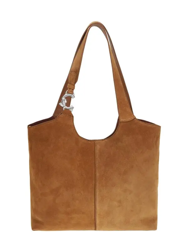 COCCINELLE C-easy Large Shoulder Bag - Brown