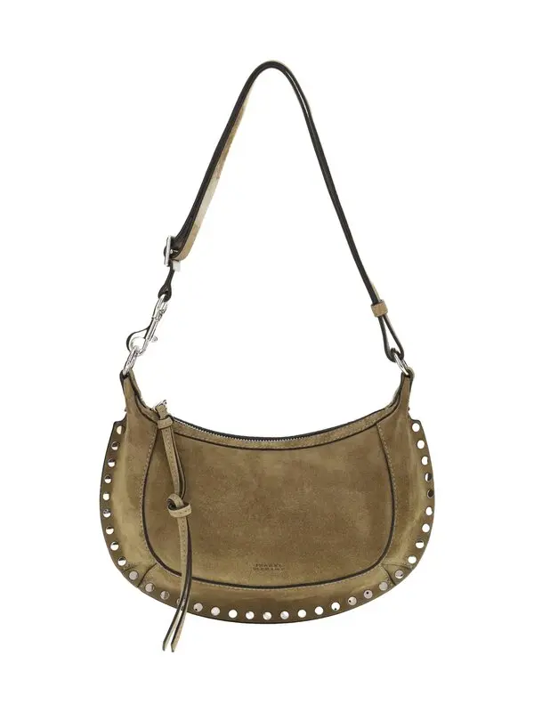 Isabel Marant Étoile Oskan Moon Shoulder Bag - Beige