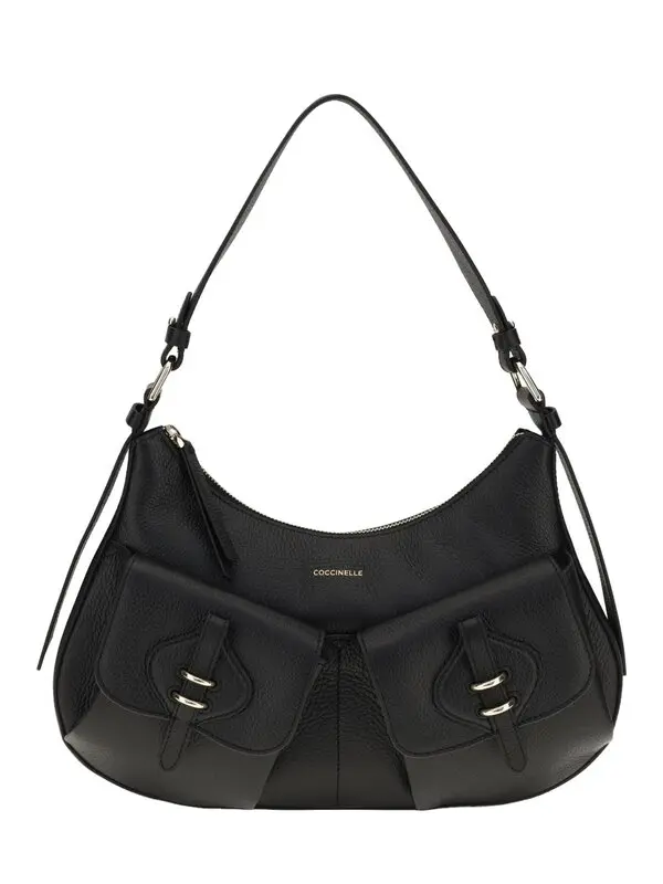 COCCINELLE Small Boheme Shoulder Bag - Black