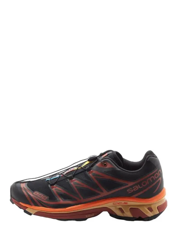 SALOMON Logo-patch Low-top Sneakers - Black
