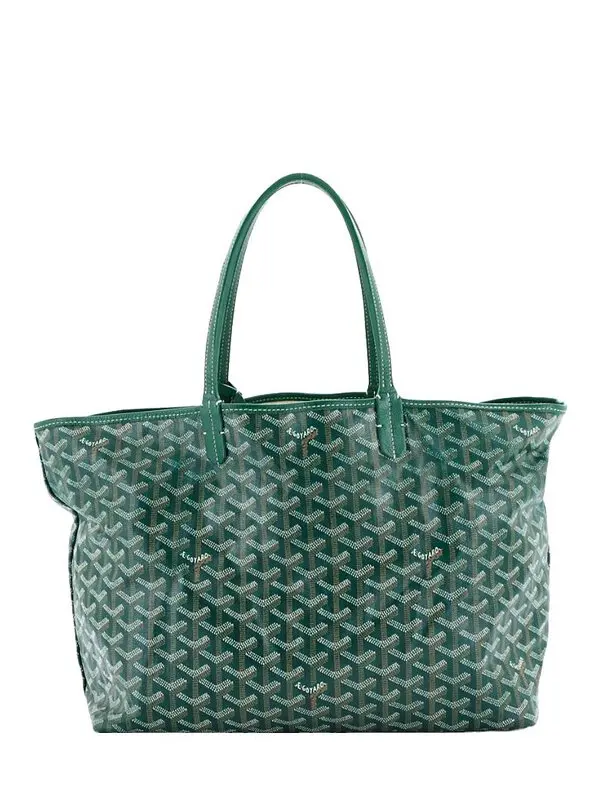 Goyard Pm Saint Louis Tote Coated Canvas - Green