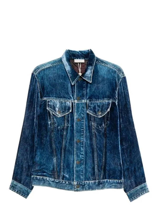PIERRE-LOUIS MASCIA Kandox Button-up Jacket - Blue