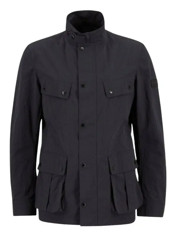 Barbour Modern Duke Showerproof Jacket - Black