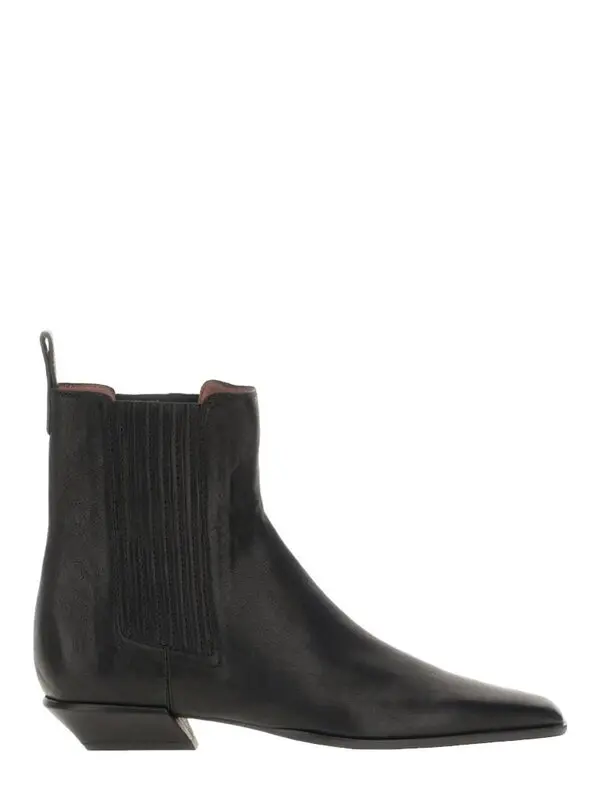 Paris Texas Bettina Ankle Boots - Black