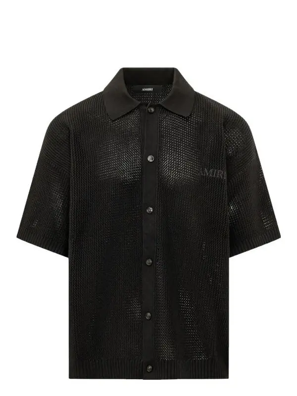 Amiri Short-sleeved Shirt - Black