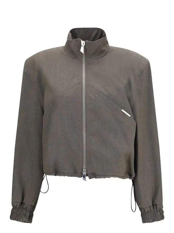 Attico Zip-up Bomber Jacket - No