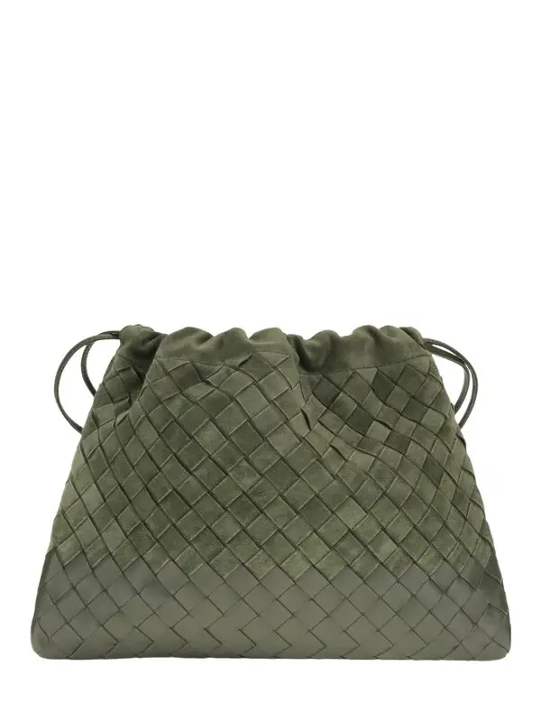 Bottega Veneta Dustbag Shoulder Bag - Green