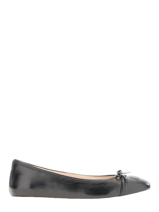 Valentino Garavani Vlogo Signature Nappa Ballerinas - Black