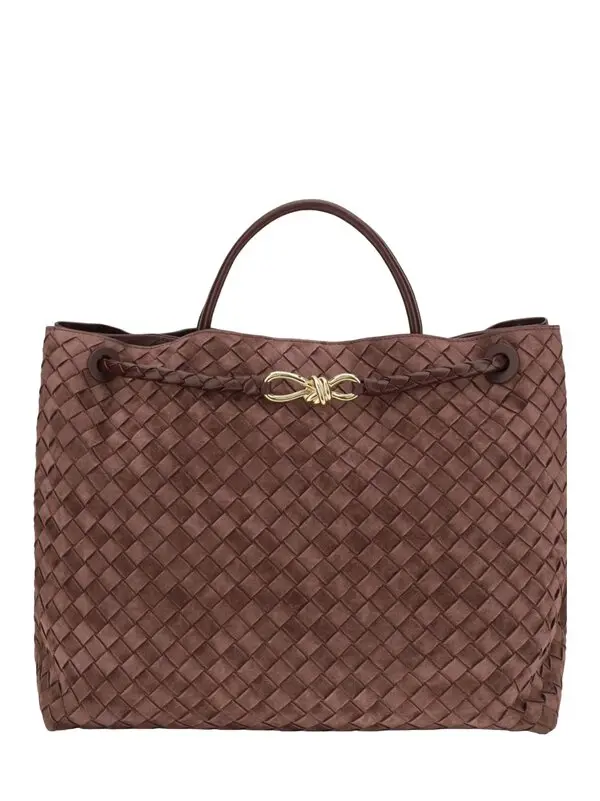Bottega Veneta Large Andiamo Handbag - Red