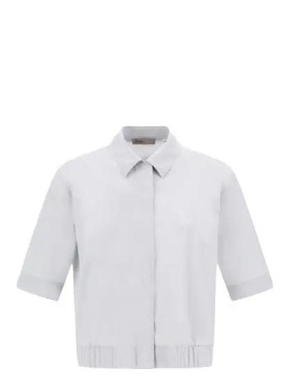Herno Shirt In Stretch Micromodal - White