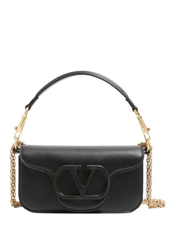 Valentino Garavani Locò Small Shoulder Bag - Black