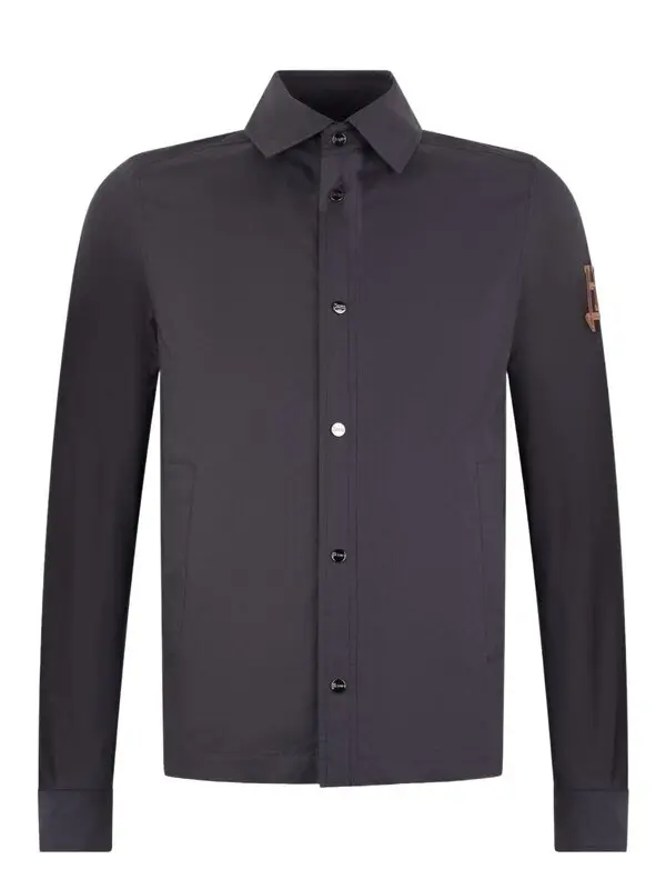 Herno Button-up Shirt Jacket - Black