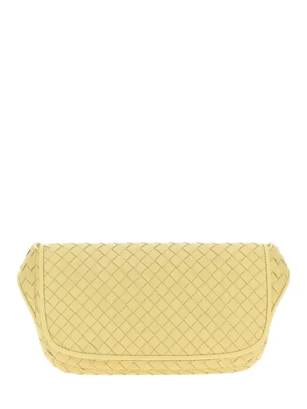 Bottega Veneta Woven Belt Bag - Nude