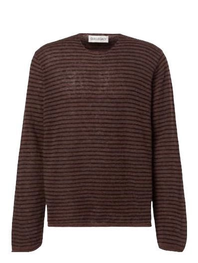 Our Legacy Striped Crew Neck Pullover - No
