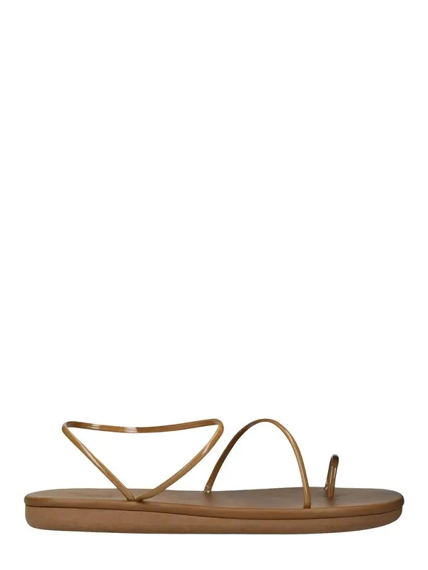 ANCIENT GREEK SANDALS Kansiz Faux Leather Sandals - Beige