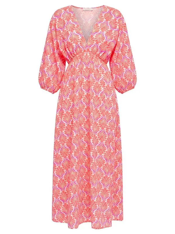 TANTRA SPAIN SL Printed Maxi Dress - Pink