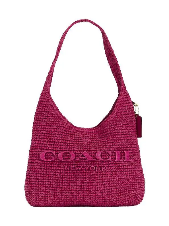 COACH Brooklyn Shoulder Bag 28 - Dark Fuchsia