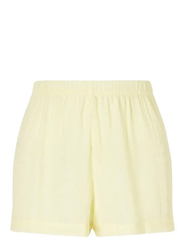 AWAY THAT DAY Maldives Gauze Shorts - Yellow