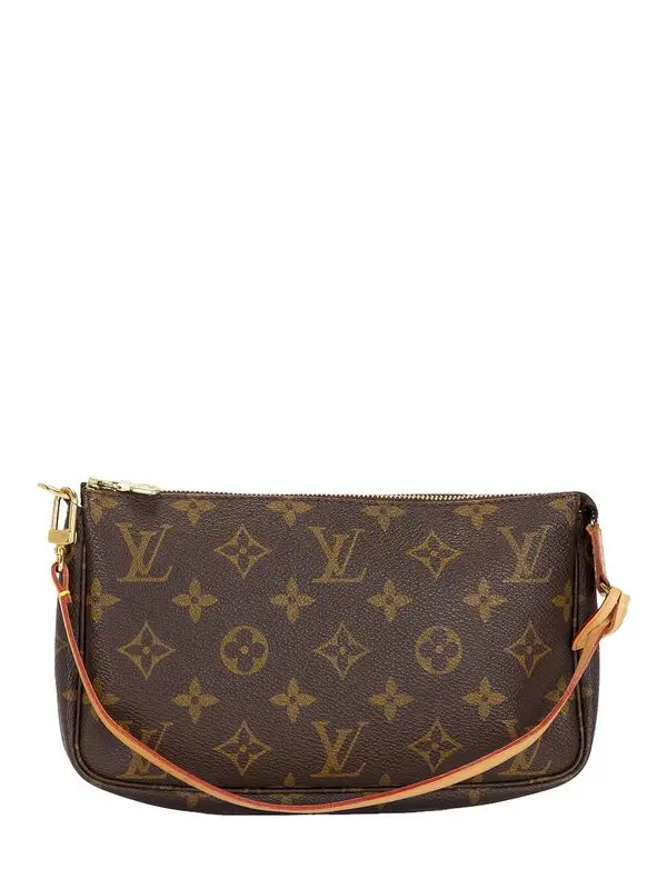 LOUIS VUITTON Monogram Pochette Accessoires Shoulder Bag - Brown