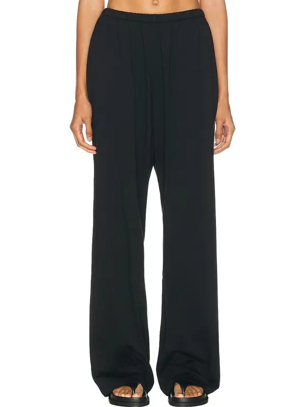 Wardrobe.NYC Pajama Pant - Black