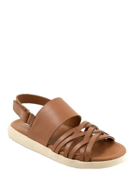 Softwalk Jewell Slingback Platform Sandal - Luggage