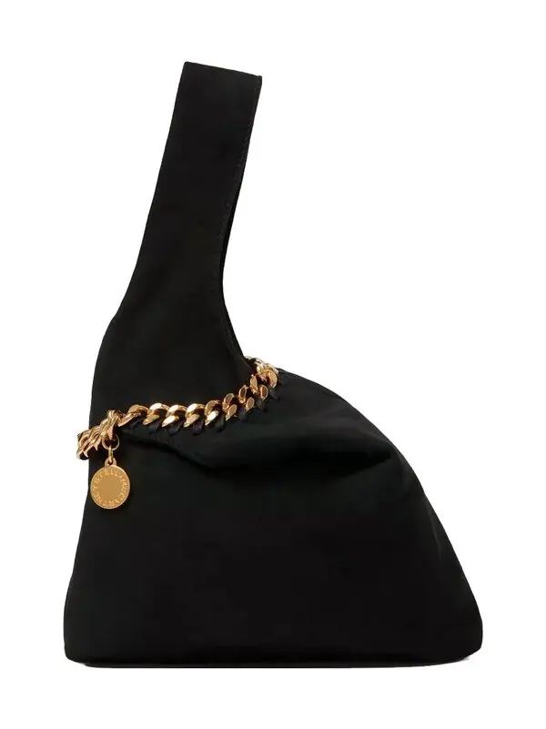 Stella McCartney Frayme Chain-link Clutch Bag - Black