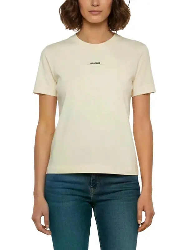 Jacquemus Short Sleeve T-shirt - Neutrals