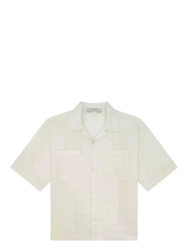 ABOUT:BLANK Chest-pocket Short-sleeve Shirt - Neutrals