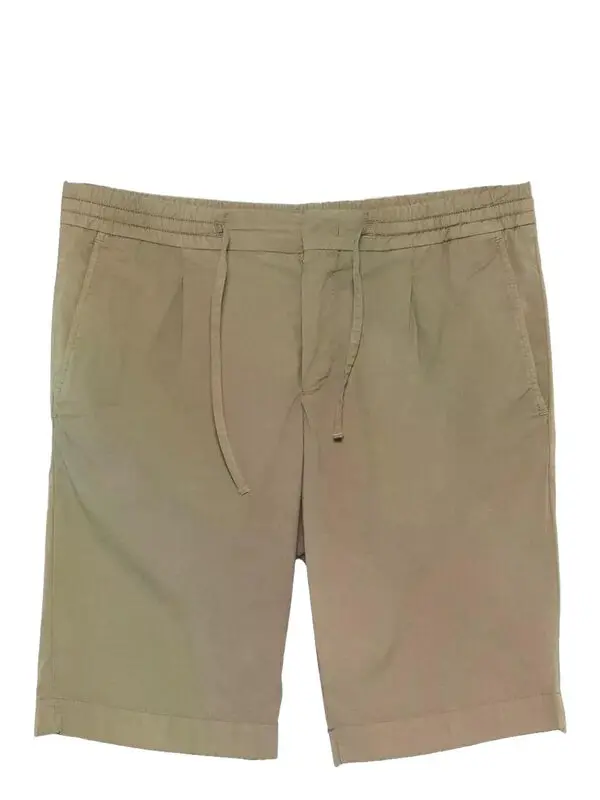 MANUEL RITZ Drawstring Waistband Shorts - Green