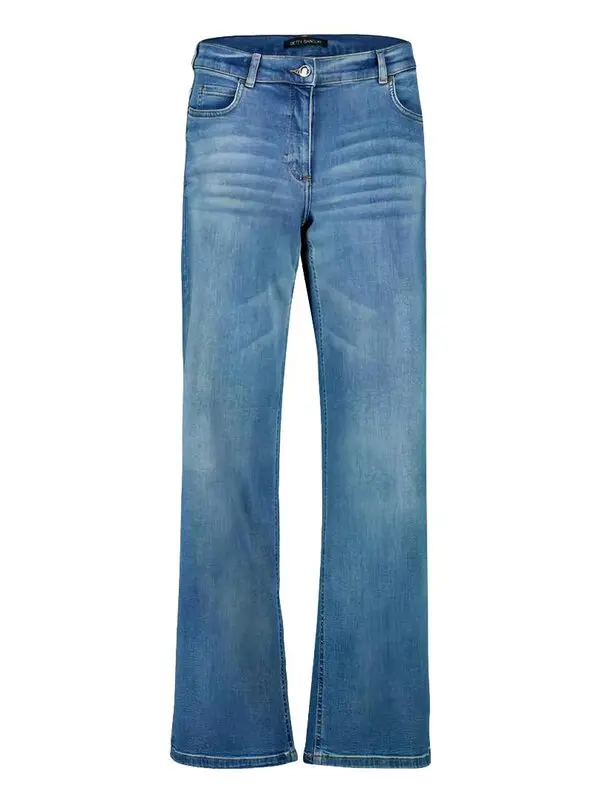 BETTY BARCLAY Jeans With Crystal Embellishment - Blue