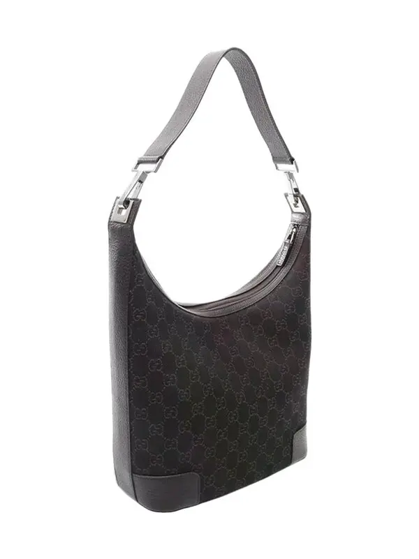 Gucci Gg Canvas Shoulder Bag - Brown