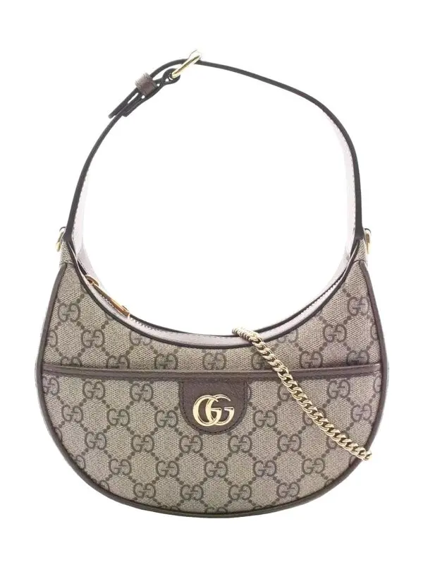Gucci Ophidia Gg Supreme Mini Satchel - Neutrals