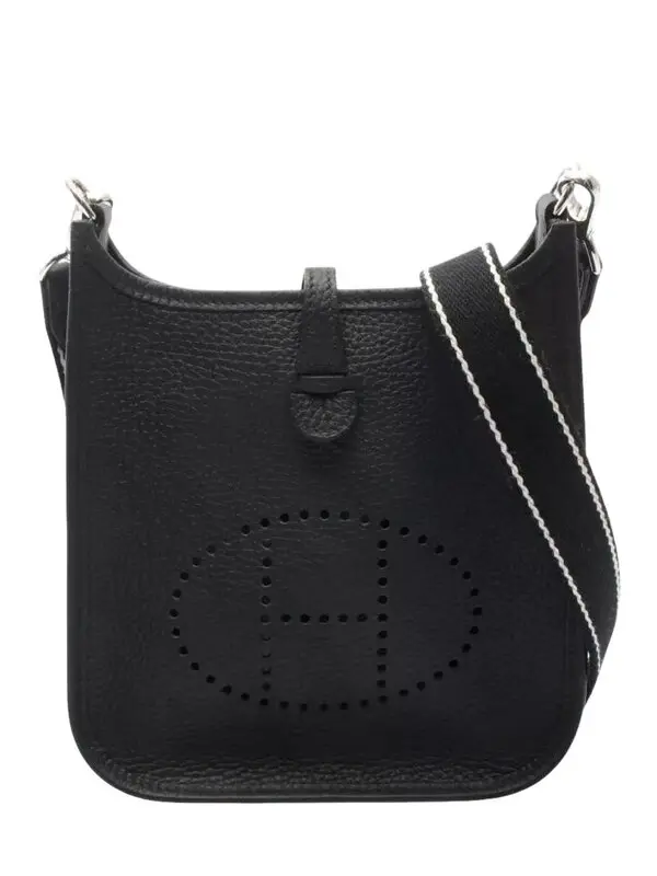 Hermès 2025 Clemence Evelyne 16 Amazone Crossbody Bag - Black