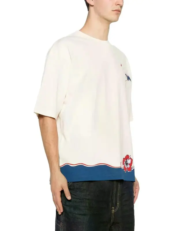 Dsquared2 Aloha-print T-shirt - White