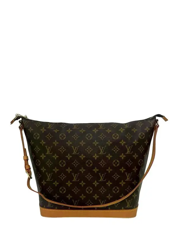 LOUIS VUITTON 2001 Amfar Three Shoulder Bag - Brown