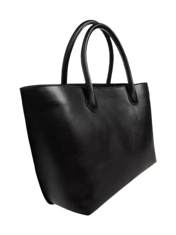 Lié Studio Grace Calf Leather Tote Bag - Black