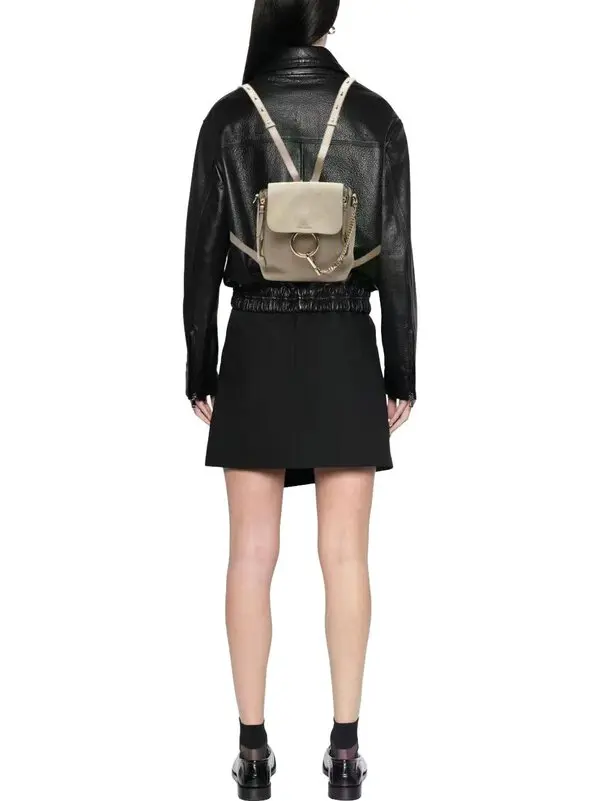 Chloé Faye Backpack - Brown