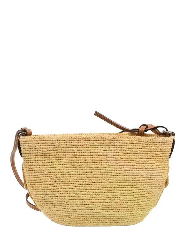 Loewe Ruffled Shoulder Bag - Brown