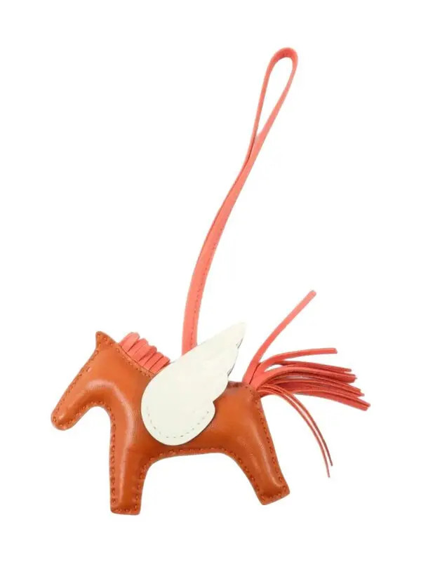Hermès Rodeo Pegase Bag Charm - Orange