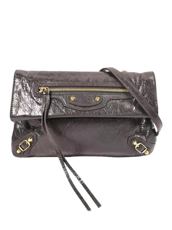 Balenciaga Mini Envelope Shoulder Bag - Grey