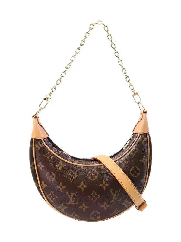 LOUIS VUITTON Monogram Loop Shoulder Bag - Brown