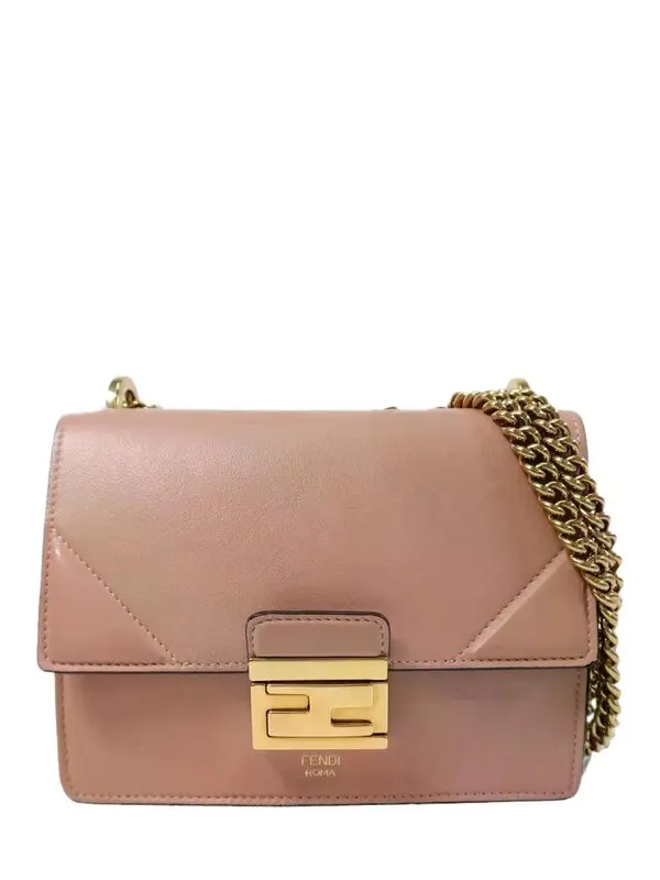 Fendi Kan U Chain Shoulder Bag - Pink
